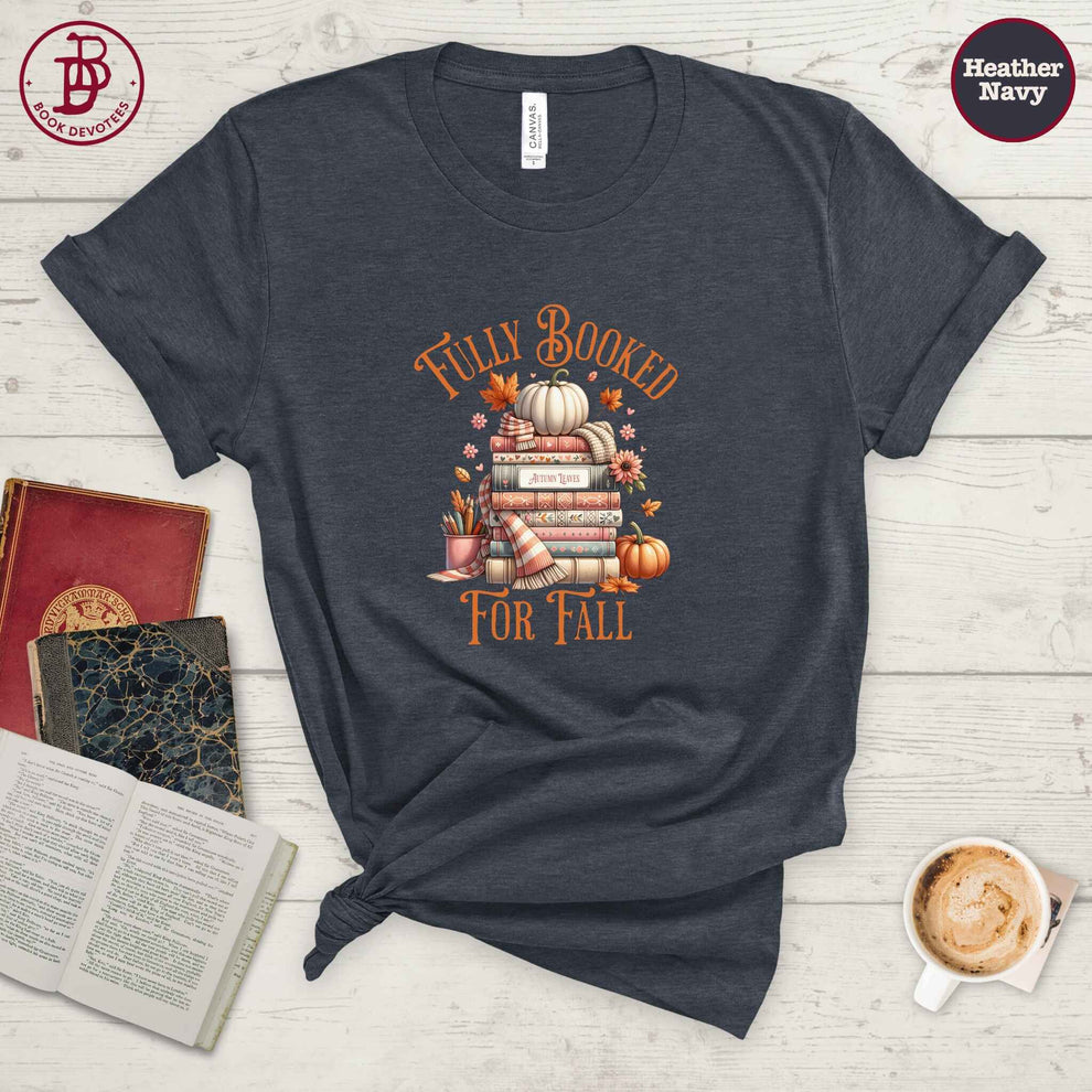 Fully Booked Fall Tee – Book Devotees